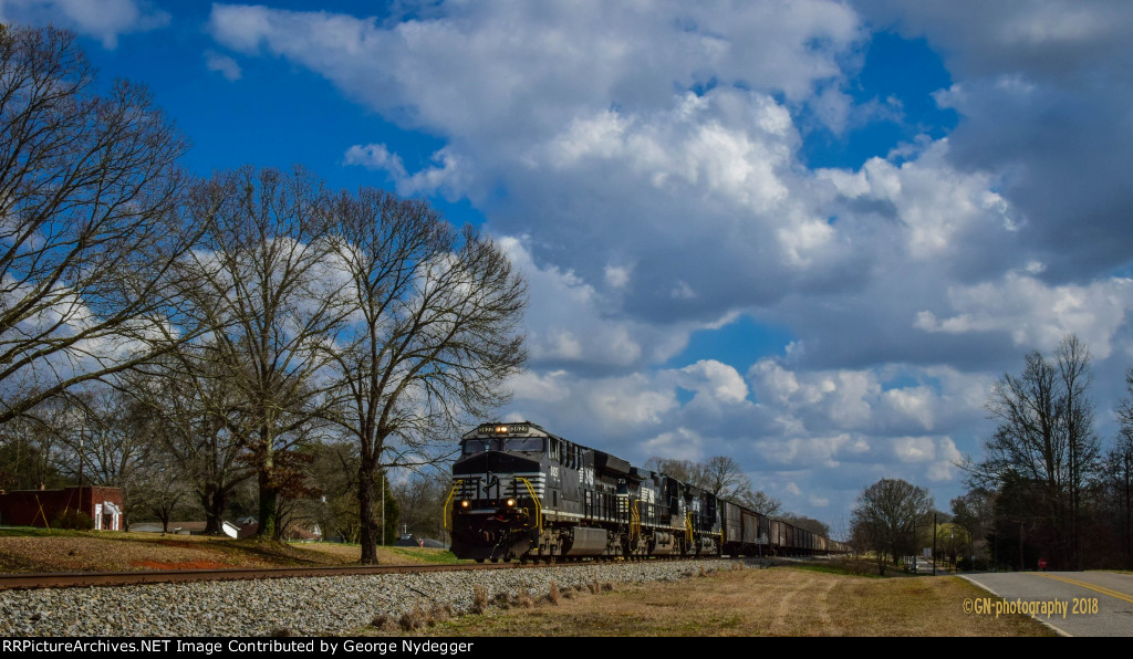 NS 3627 on a cloudy day